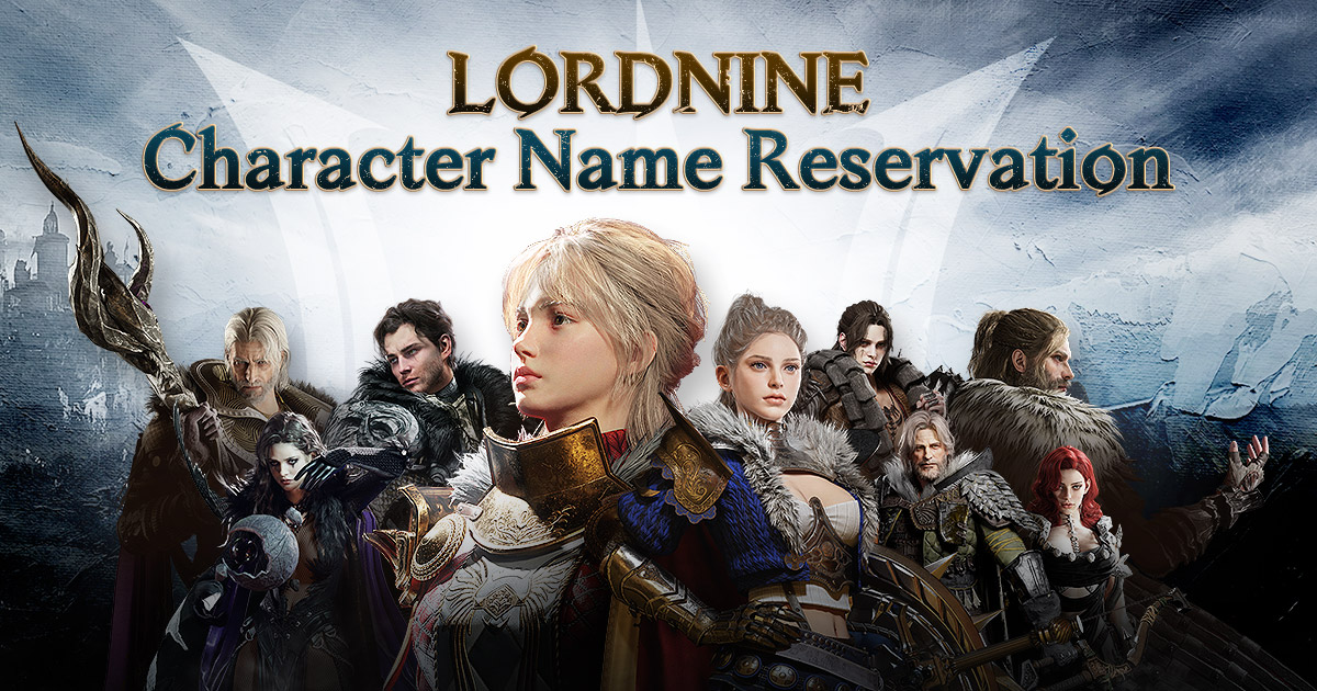 LORDNINE: Infinite Class Official Website – Character Name Reservation ...